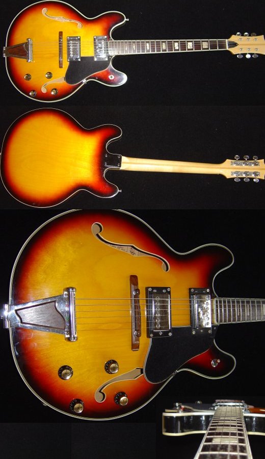 Aria 335 de los 70s (japon) - Guitarras - Musiquiatra